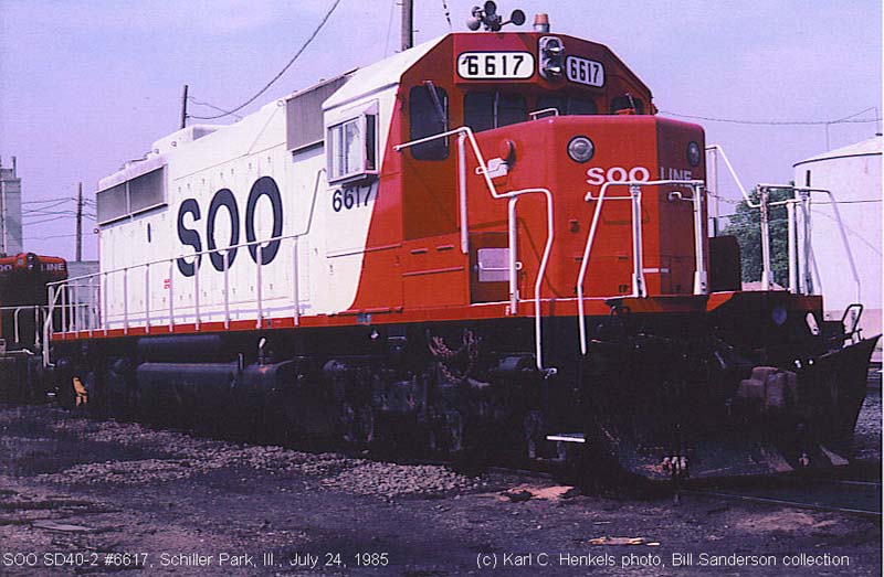SD40-2 6617